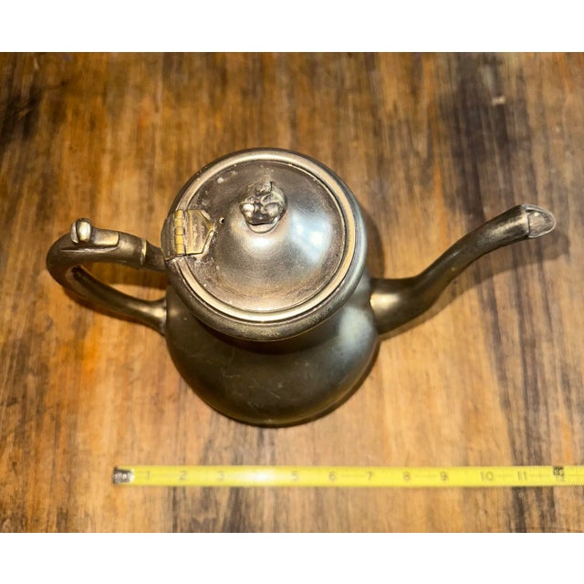 Antique Silverplate Tea Pot | Chairish