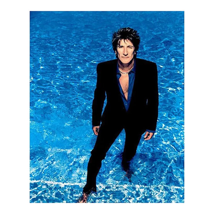 Rod Stewart, Signed Limited Edition Oversize Print, 2000, 2020 | Chairish