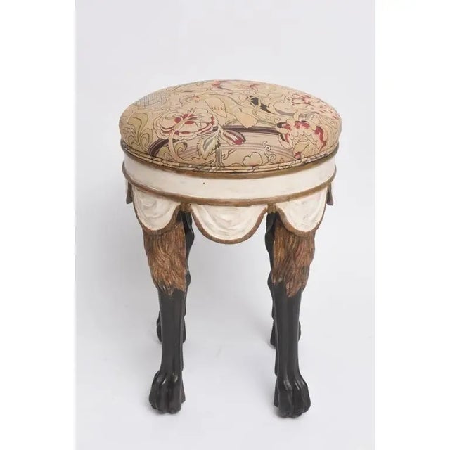 Neopolitan Style Italian Stool | Chairish