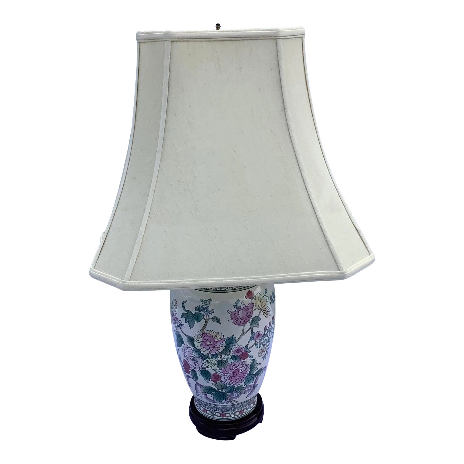 Mid Century Modern Vintage Japanese Lamp | Chairish
