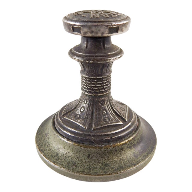 Antique Navy Cut Capstan Tobacco Paperweight | Chairish