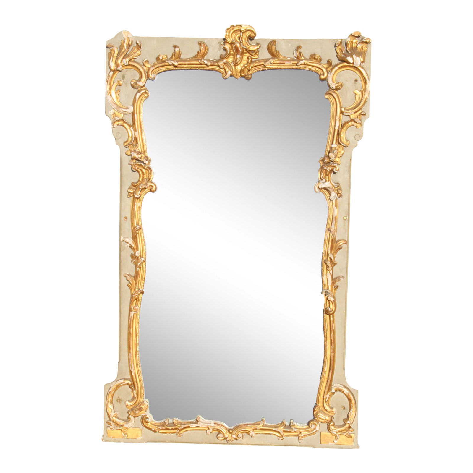 18th Century French Louis XV Mirror | Chairish