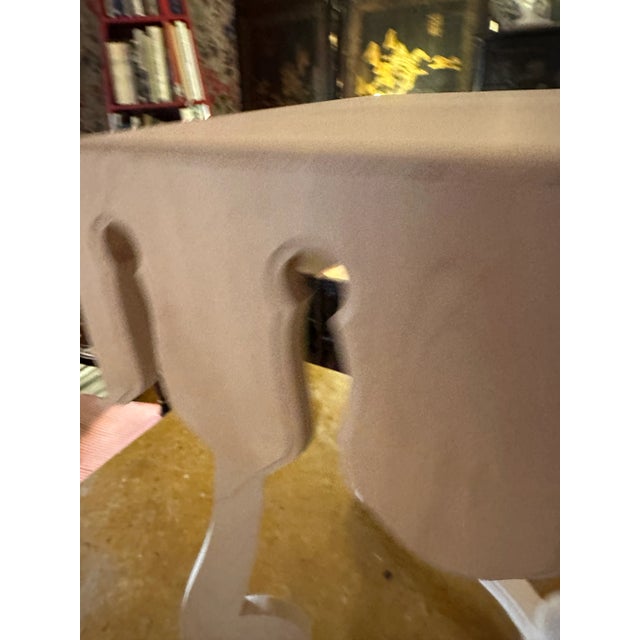 Scalloped Duchess of Windsor Gothic Jansen Style Hall or Tea Table ...