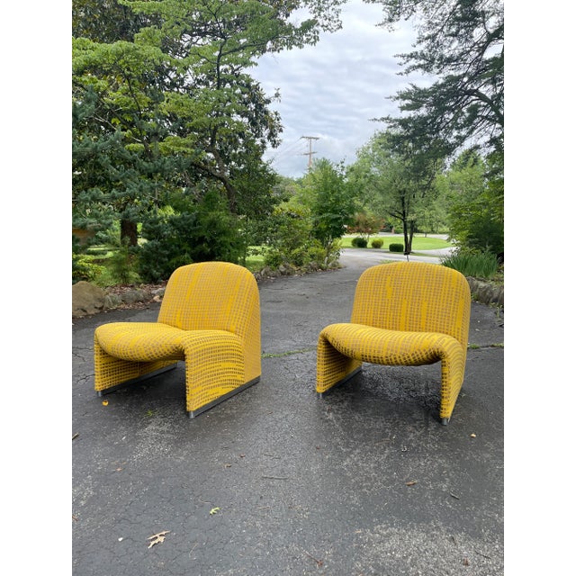 1970s Italian Modern Alky Chairs Alky by Giancarlo Piretti -- a Pair ...