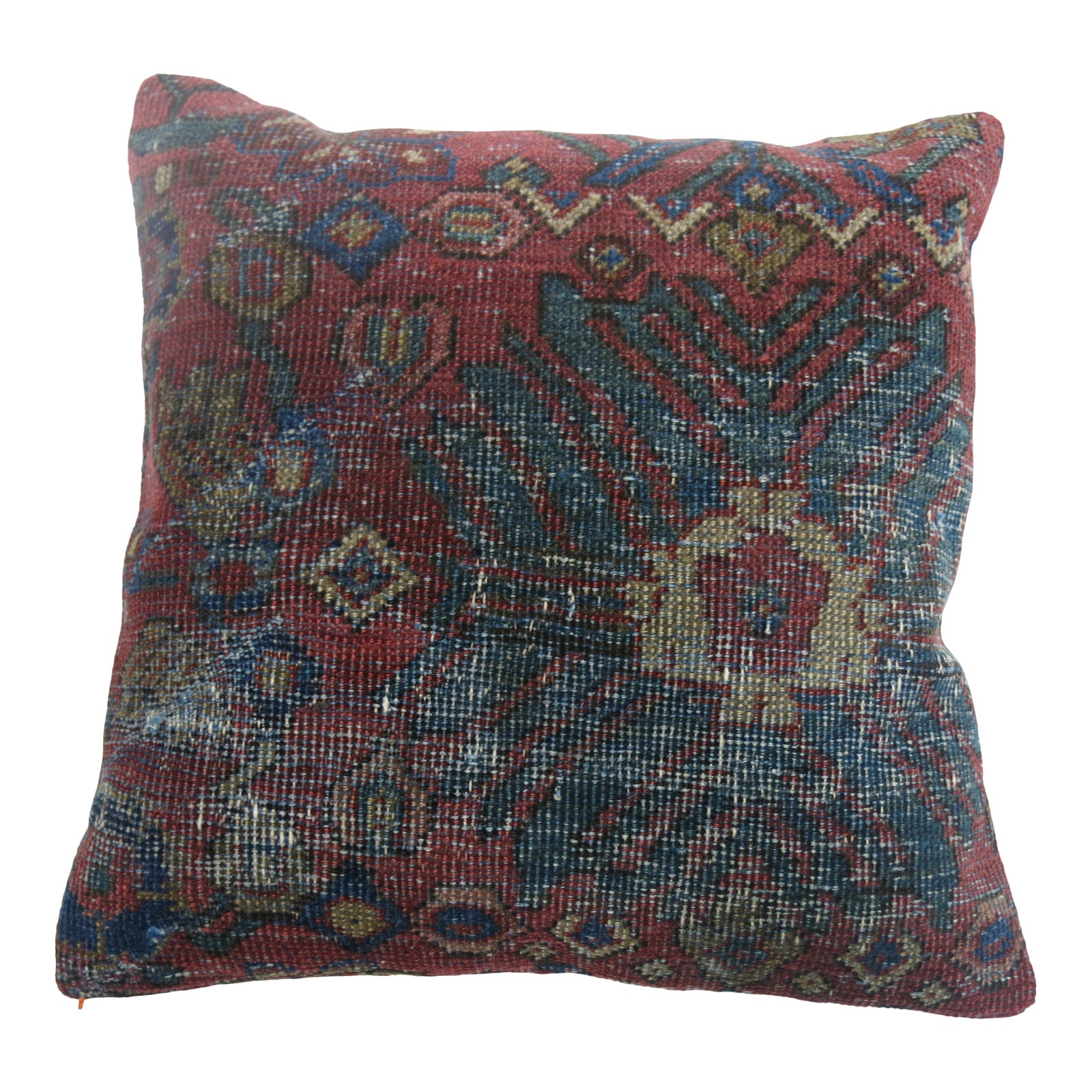 Traditional Vintage Rug Pillow | Chairish