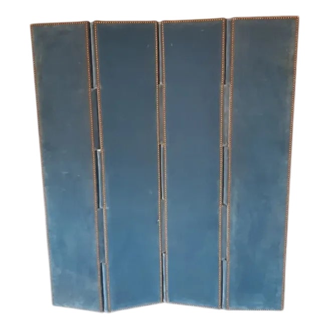 Screen with Double-Sided Panels | Chairish
