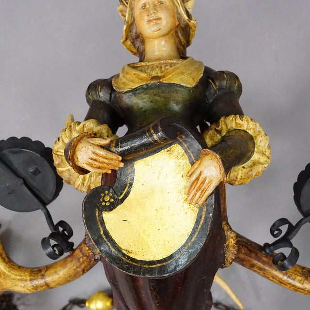 Antique Lusterweibchen of a Medieval Noble Lady Ca. 1880s | Chairish