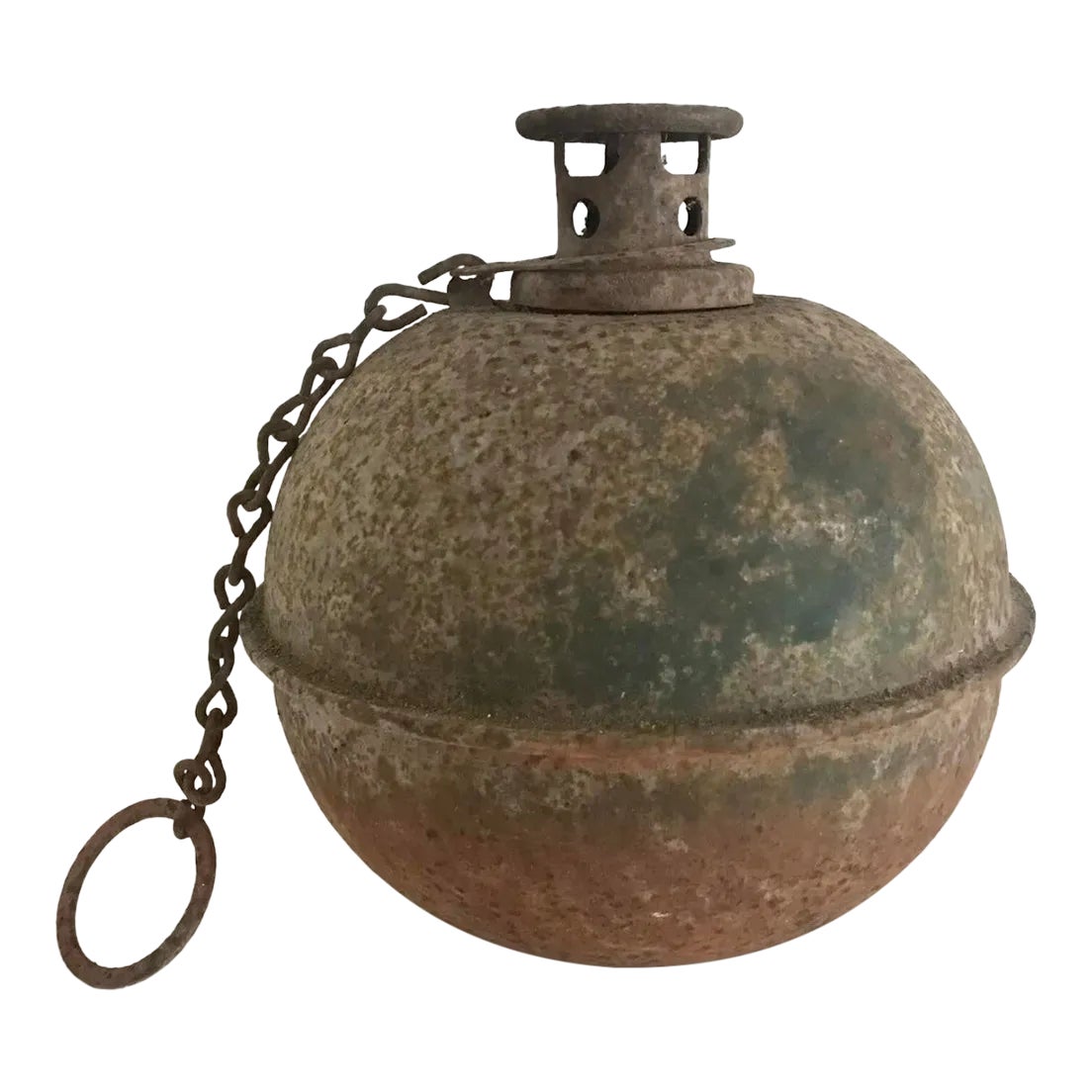 Vintage 1900s Railway Road Construction Flare Lantern | Chairish