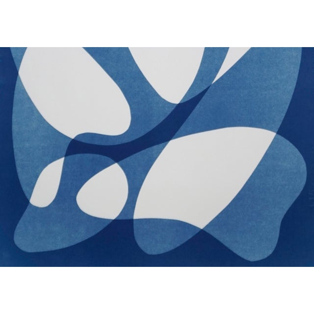2020 Contemporary Abstract Cyanotype by Kind of Cyan | Chairish