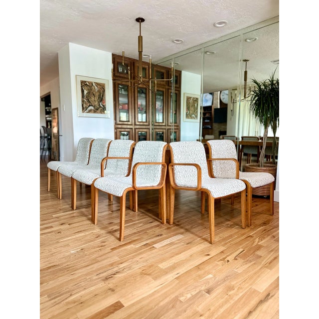 1976 Bill Stephens for Knoll Dining Chairs - Set of 6 | Chairish