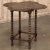 Antique Drop Leaf Spool Leg End Table | Chairish