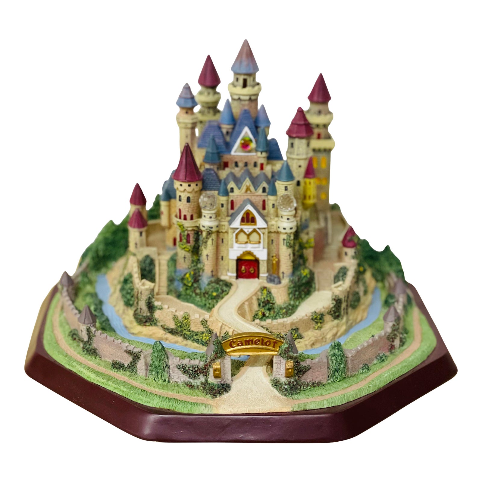 Late 20th Century Lenox Castles of the World Camelot | Chairish