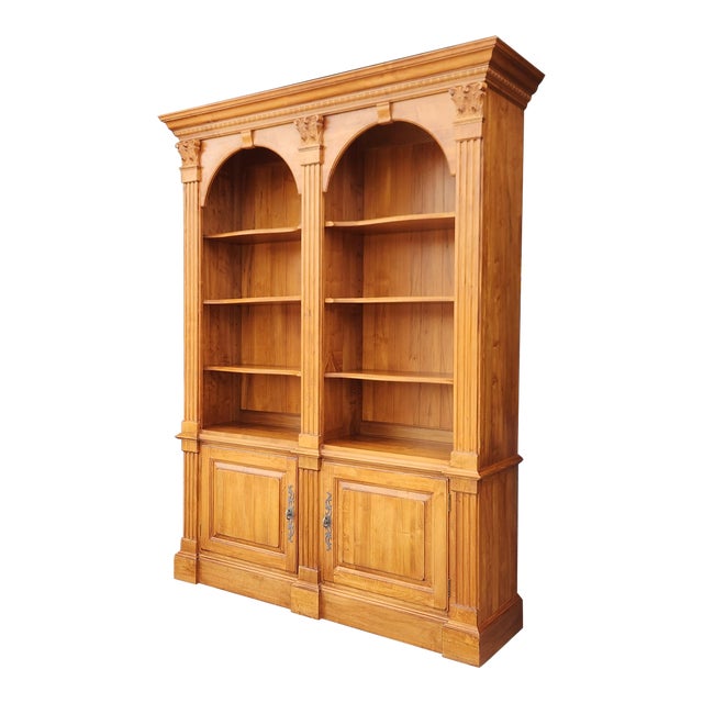 Vintage Ethan Allen Legacy Maple Bookcase Chairish