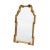 Italian Giltwood Scrolled Arch Keyhole Gold Mirror by La Barge, 1970s ...