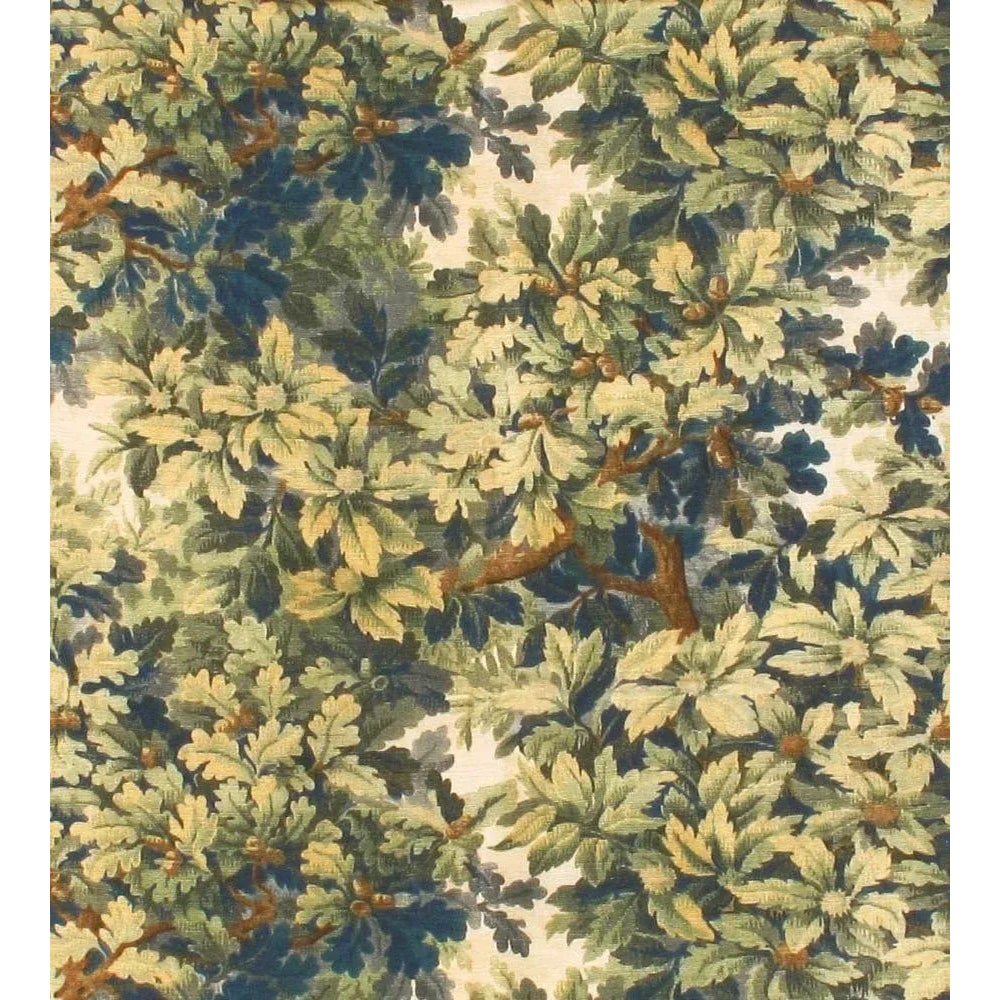 The House of Scalamandré Bois De Chene Fabric, Verdure | Chairish