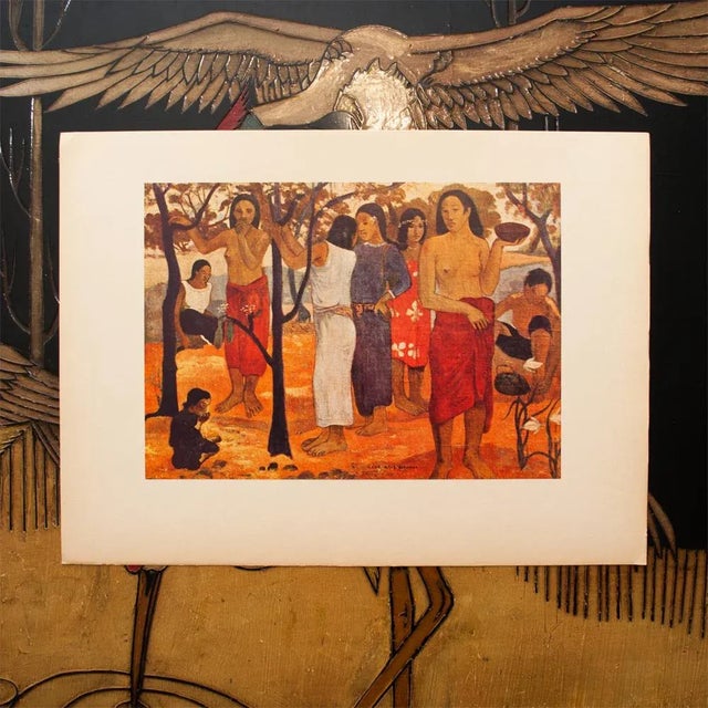 1940s After Paul Gauguin, "Sun Magic" First Edition Swiss Lithograph ...