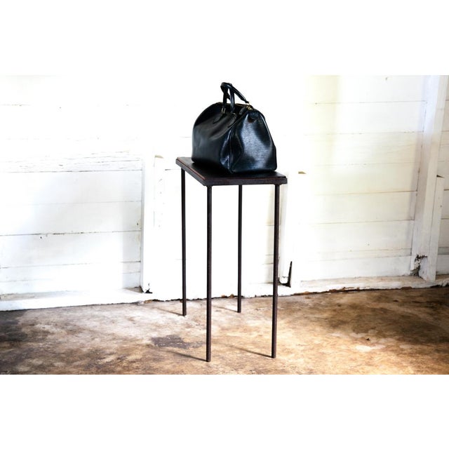 Artisan Made Mid-Century Modern Hand-Bag Entry Table | Chairish