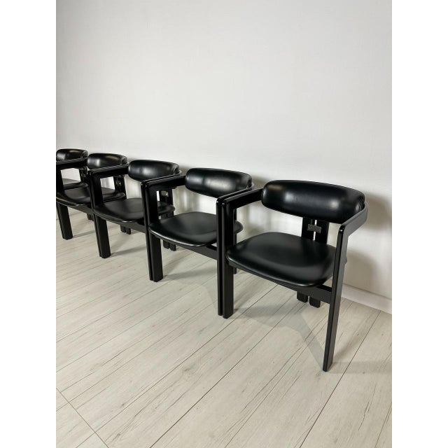 Vintage Pamplona Dining Chairs by Augusto Savini for Pozzi, Italy ...