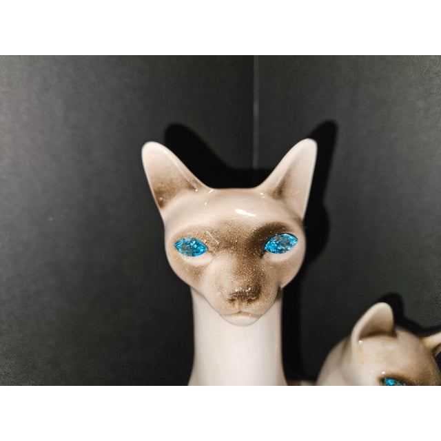 1950s Mid-Century Modern Siamese Cat Tv Lamp | Chairish