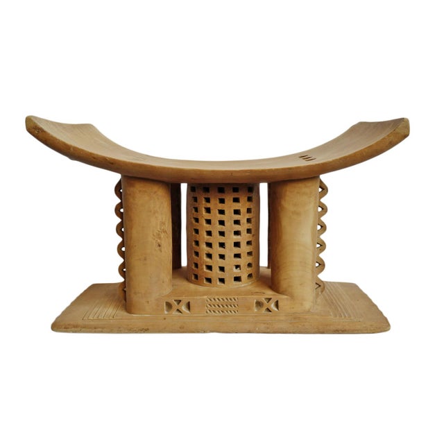 Original Asante Chief Stool | Chairish