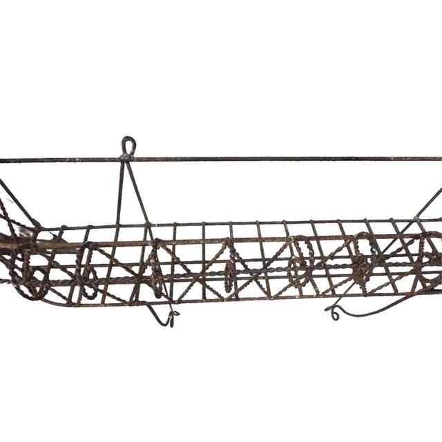1960s Mid Century Wrought Iron Parisian Window Box Planter Antique ...