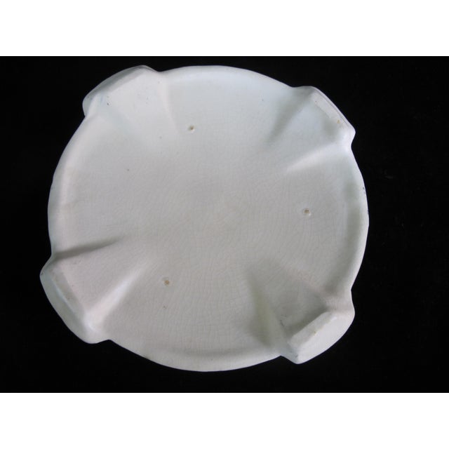 Weller Creamware Reticulated Ethel Pottery Bowl | Chairish