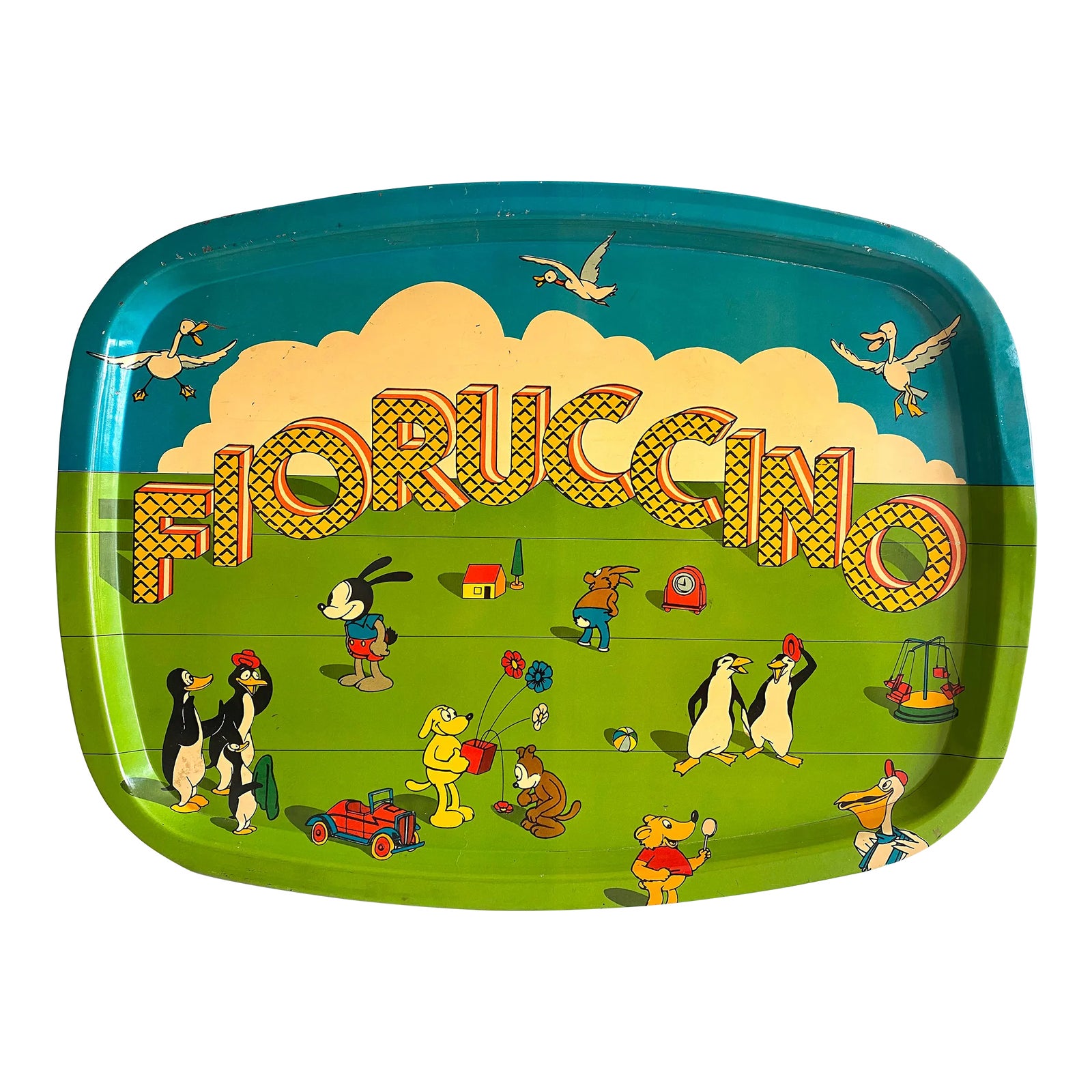 Fiorucci Vintage 1978 New Wave Italian Fashion " Fioruccino " Large ...
