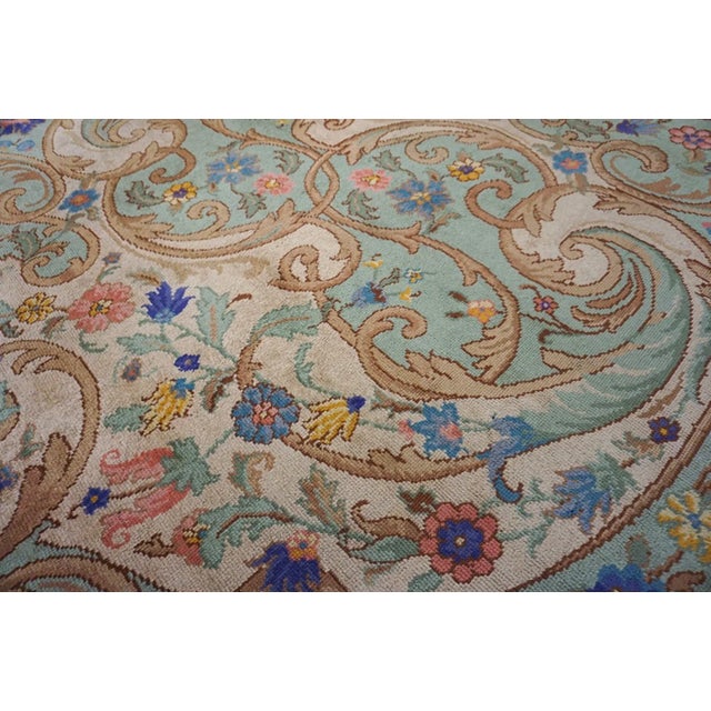 Early 20th Century Irish Donegal Arts & Crafts Carpet | Chairish