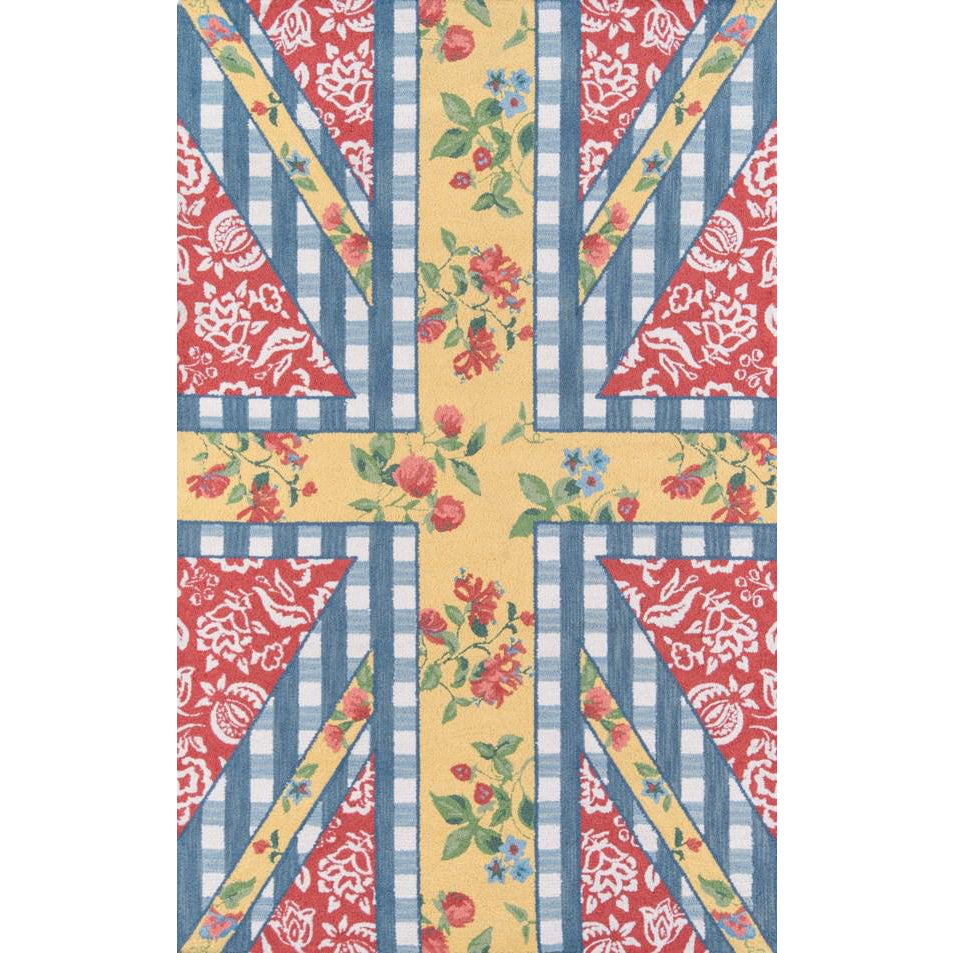 Madcap Cottage Summer Garden Think of England Multi Area Rug 8' X 10 ...