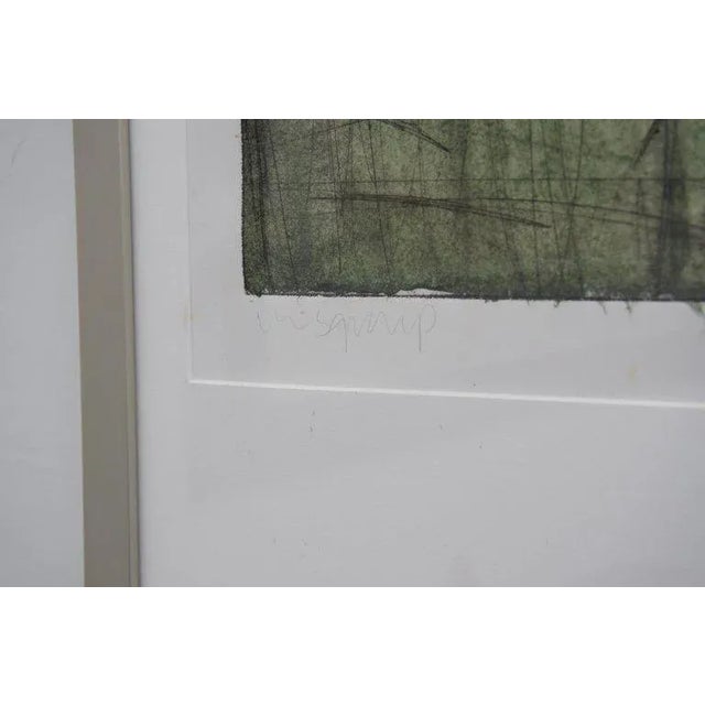 Scott Olson "Iris Spring" Watercolor Painting on Paper | Chairish