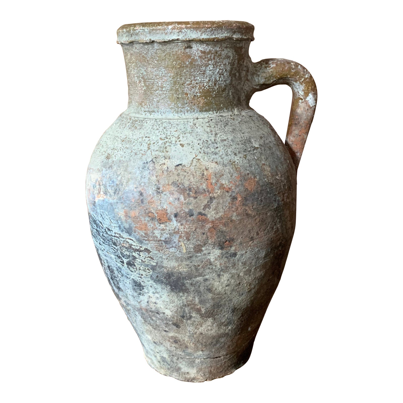 1970s Farmhouse Rustic Pitcher | Chairish