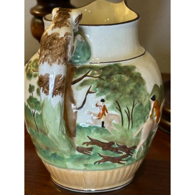 Vintage Wedgwood Etruria Pitcher Circa 1930s - English Hunt Scene With ...