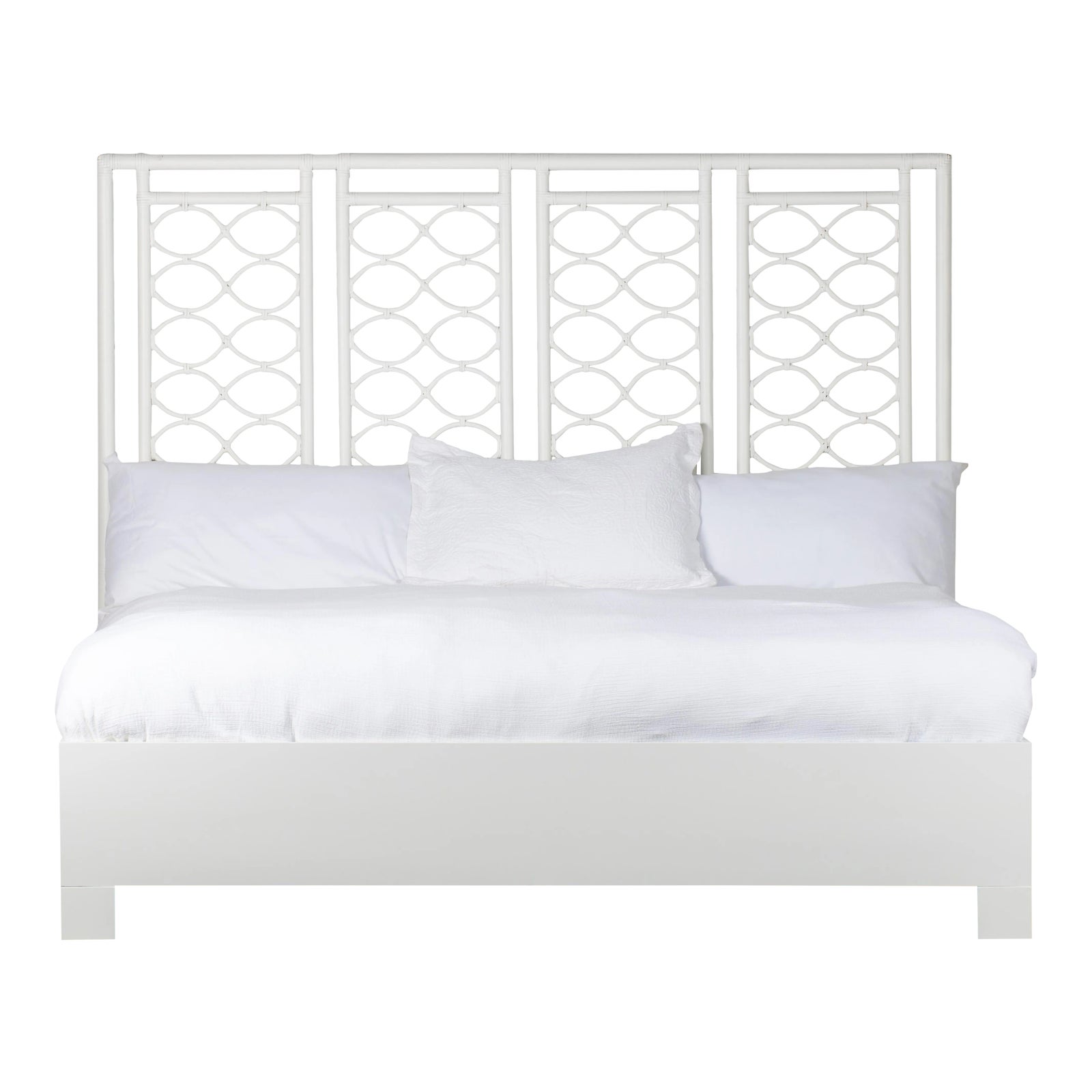 Infinity Bed King - White | Chairish