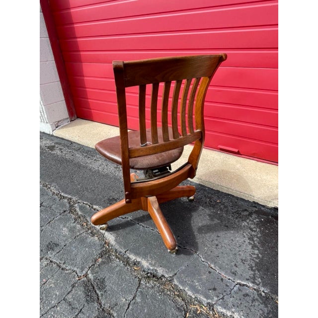 1950s Swivel Desk Chair | Chairish