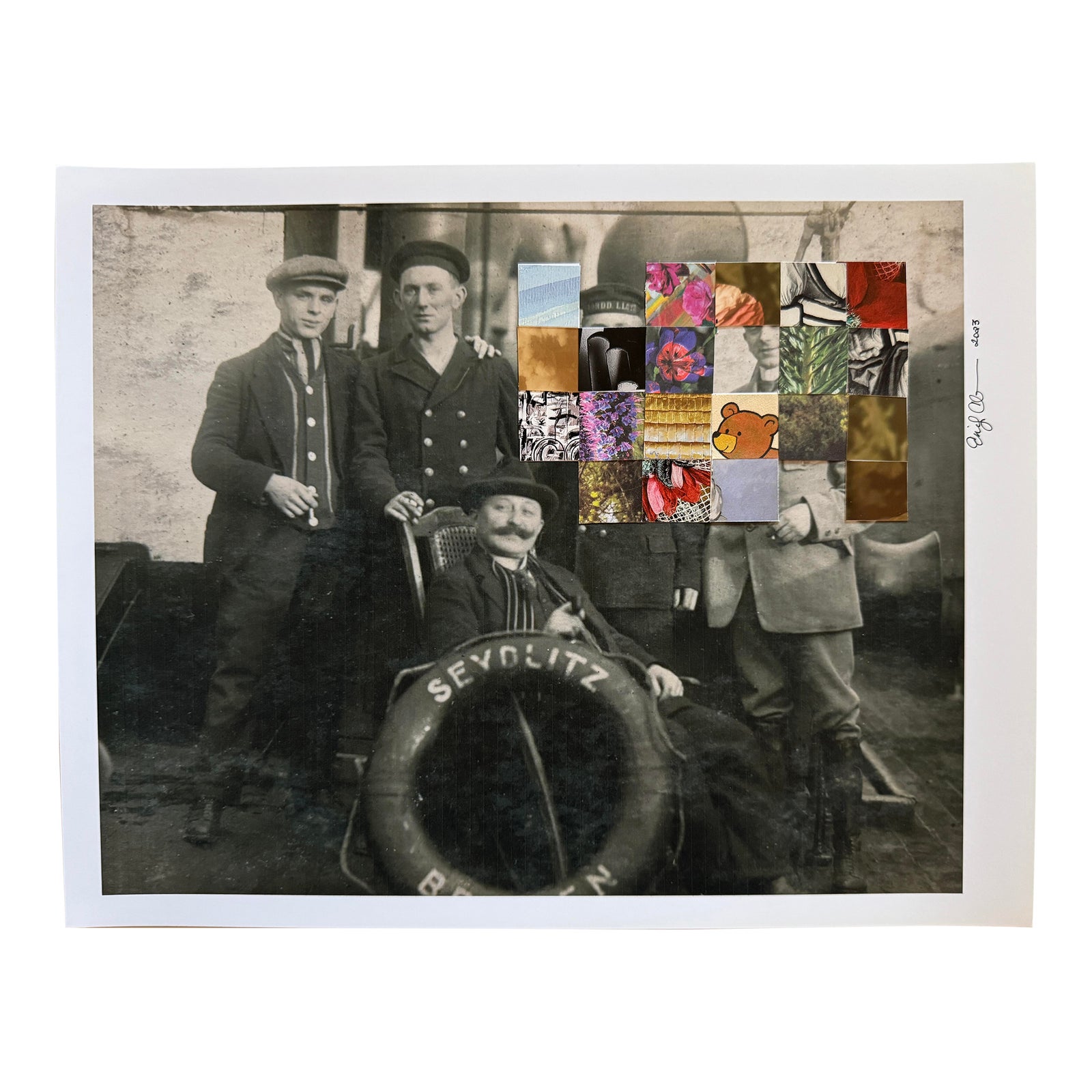 Memory Failure 115, 2023 Original Artwork Collage by Emily Hoerdemann ...