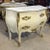 French White Victorian Commode Furniture | Chairish