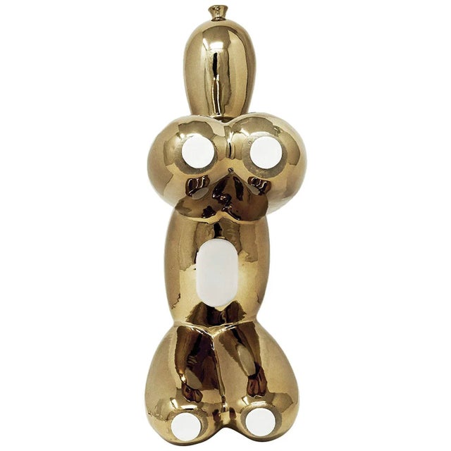 Interior Illusions Plus Bronze Balloon Dog Bank | Chairish