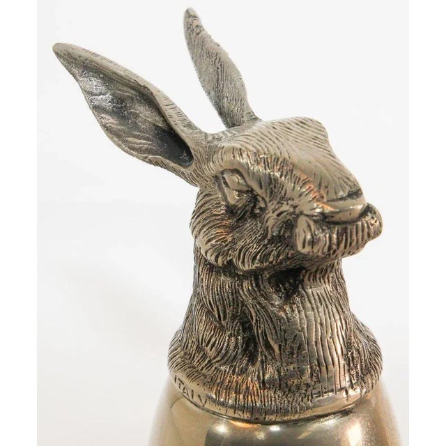 1970s Vintage Gucci Silverplate Animal Stirrup Cups Signed Italy- Set ...