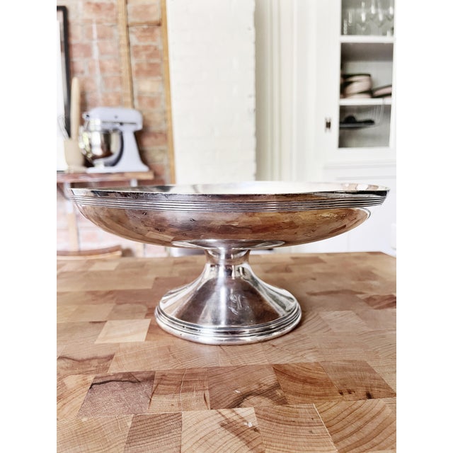 Antique Silver Compote From Lloyd Sabaudo Italian Line Ocean Liner ...