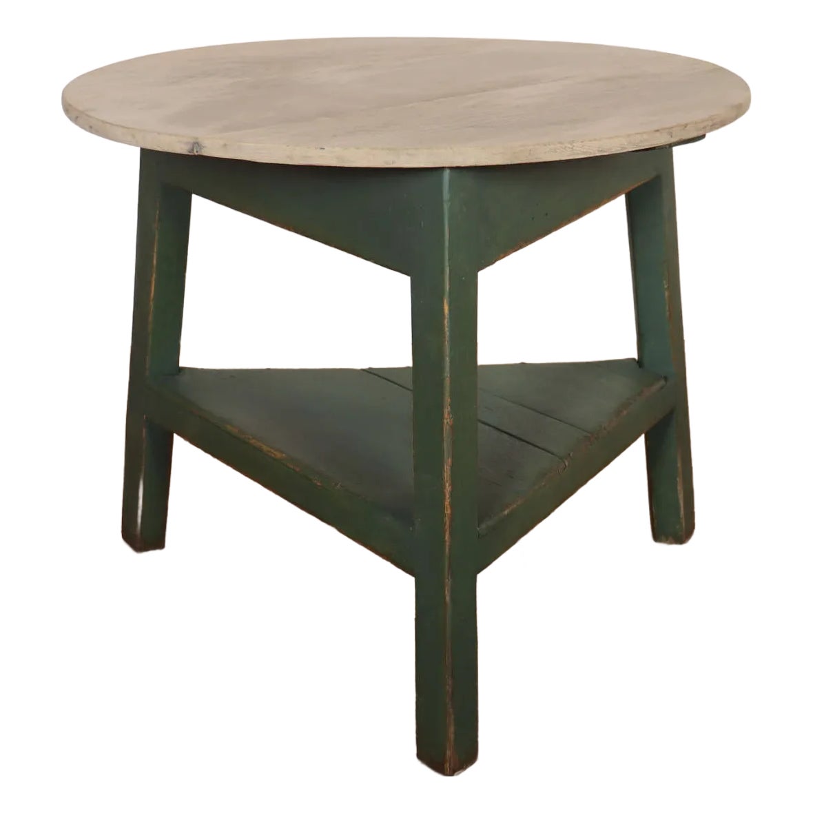 Welsh Painted Cricket Table | Chairish