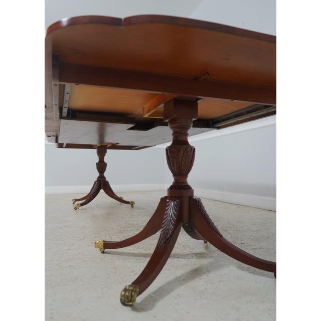Kindel Winterthur Collection Mahogany Dining Room Table | Chairish