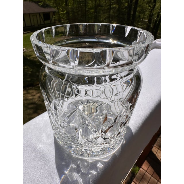 Mid 20th Century Jim O’Leary Waterford Crystal Glass Biscuit Barrel ...