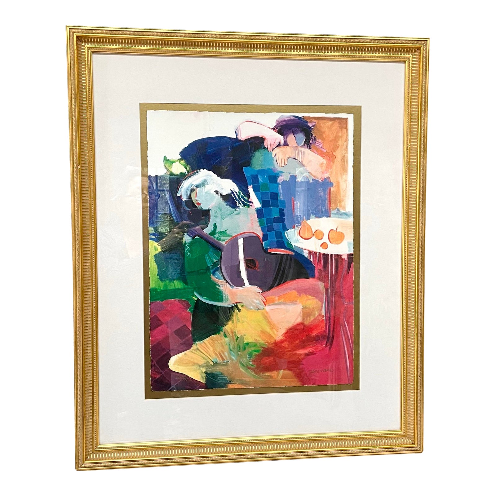 1990s Hassam Abrishami “Sweet Stranger” Limited Edition Serigraph ...