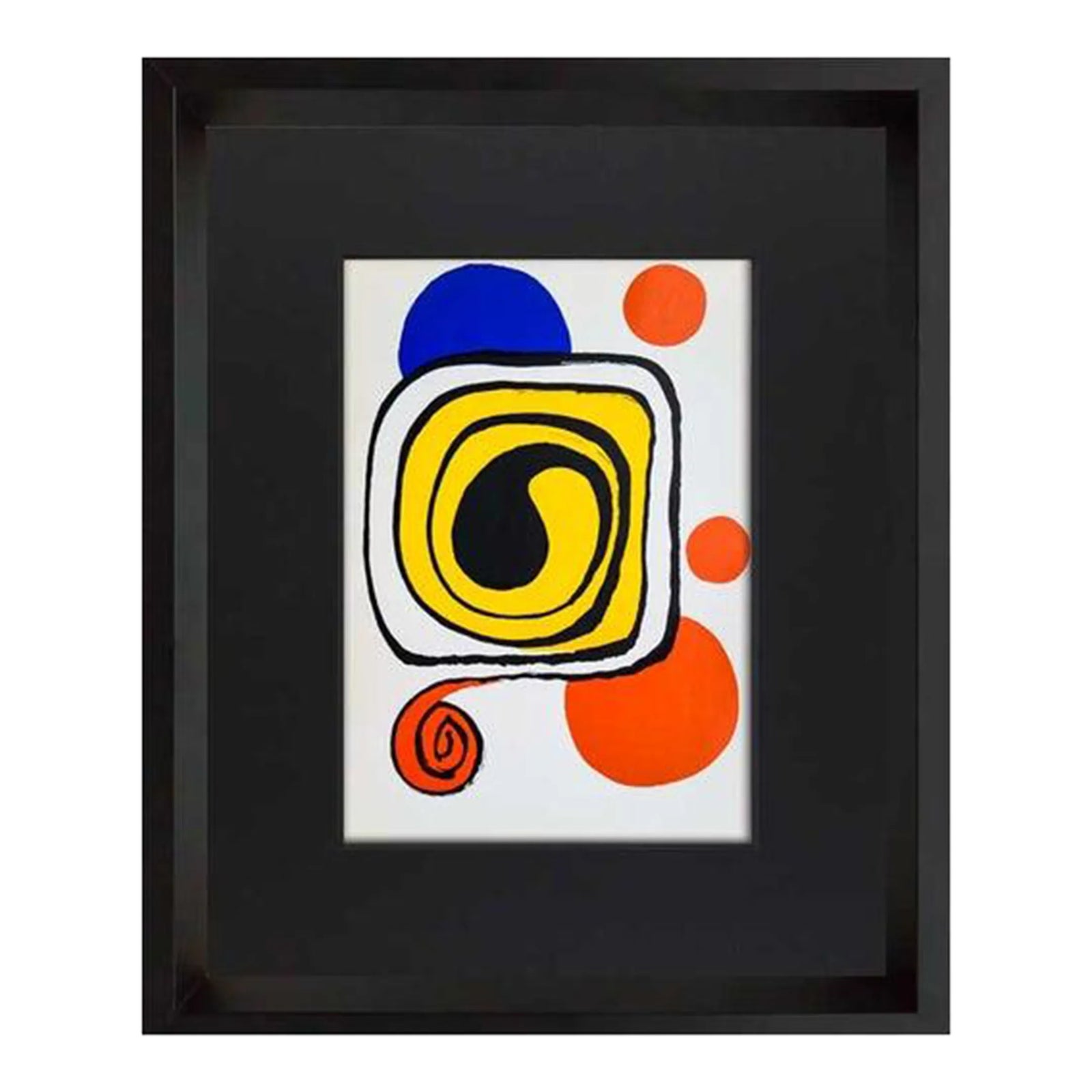 Alexander Calder Original Lithograph, 1971 | Chairish