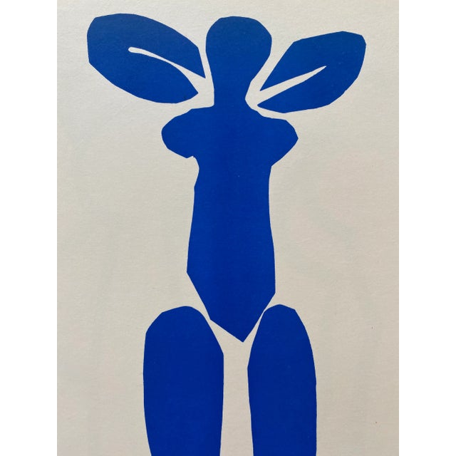 1958 Blue Nude Standing Verve Magazine Mourlot Lithograph After Henri Matisse Chairish