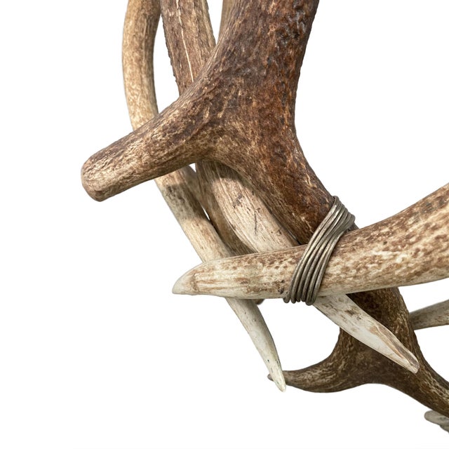 Maitland Smith Elk Antler Console Table | Chairish