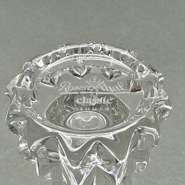 Vintage Rosenthal “Classic” Fluted Crystal Bud Vase. Made in Germany ...