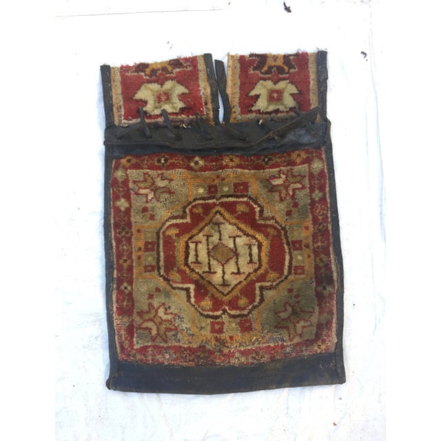 Turkish Wool Saddlebag | Chairish