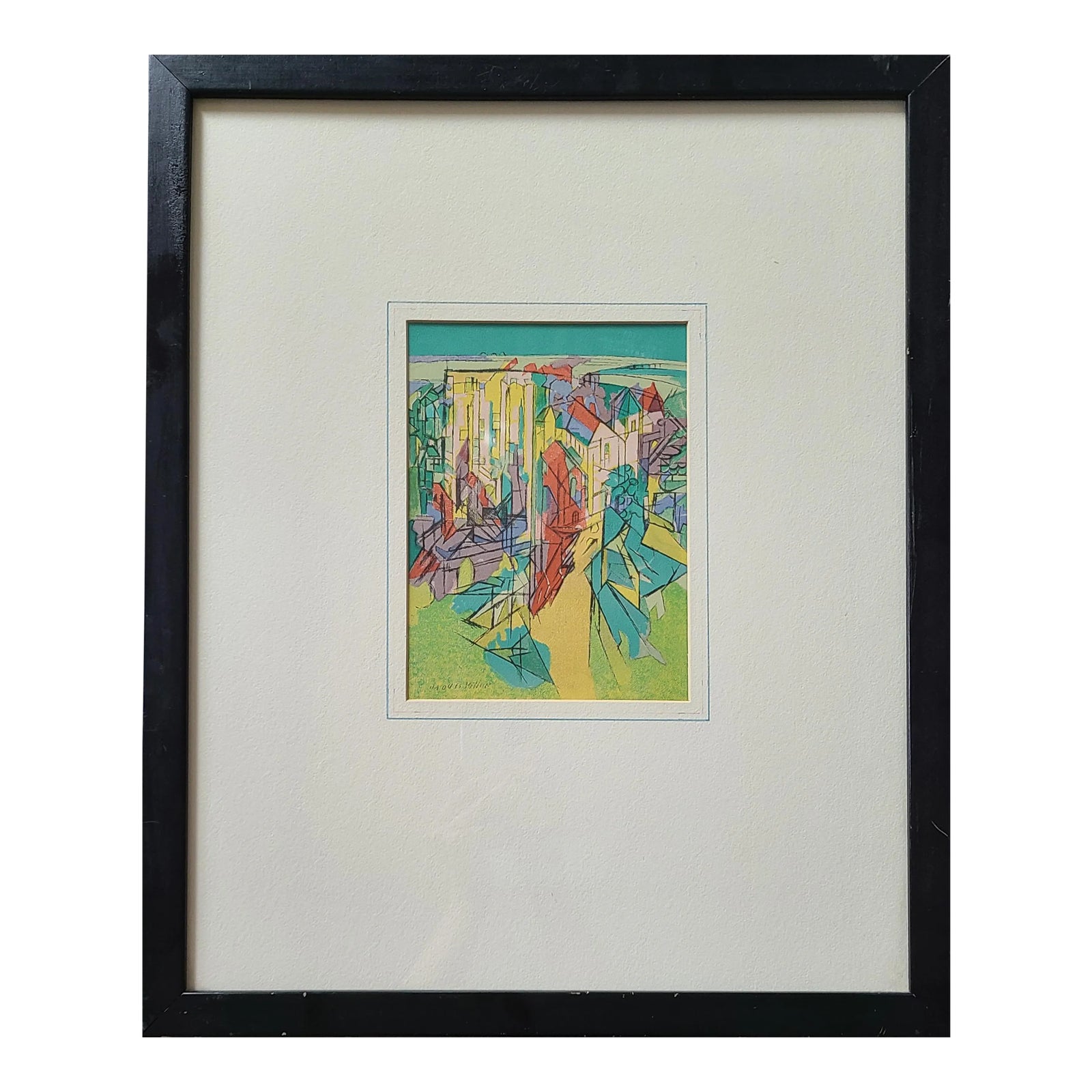 Jaques Villon Mid Century "Les Trois Ordres" Cubist Painter ...