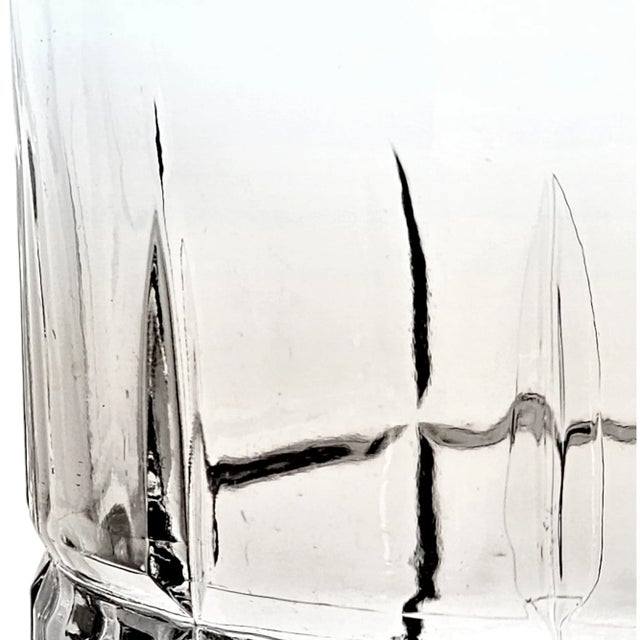 Anchor Hocking Tartan Glasses Old Fashioned Cut 3.5"h Set of 4 | Chairish